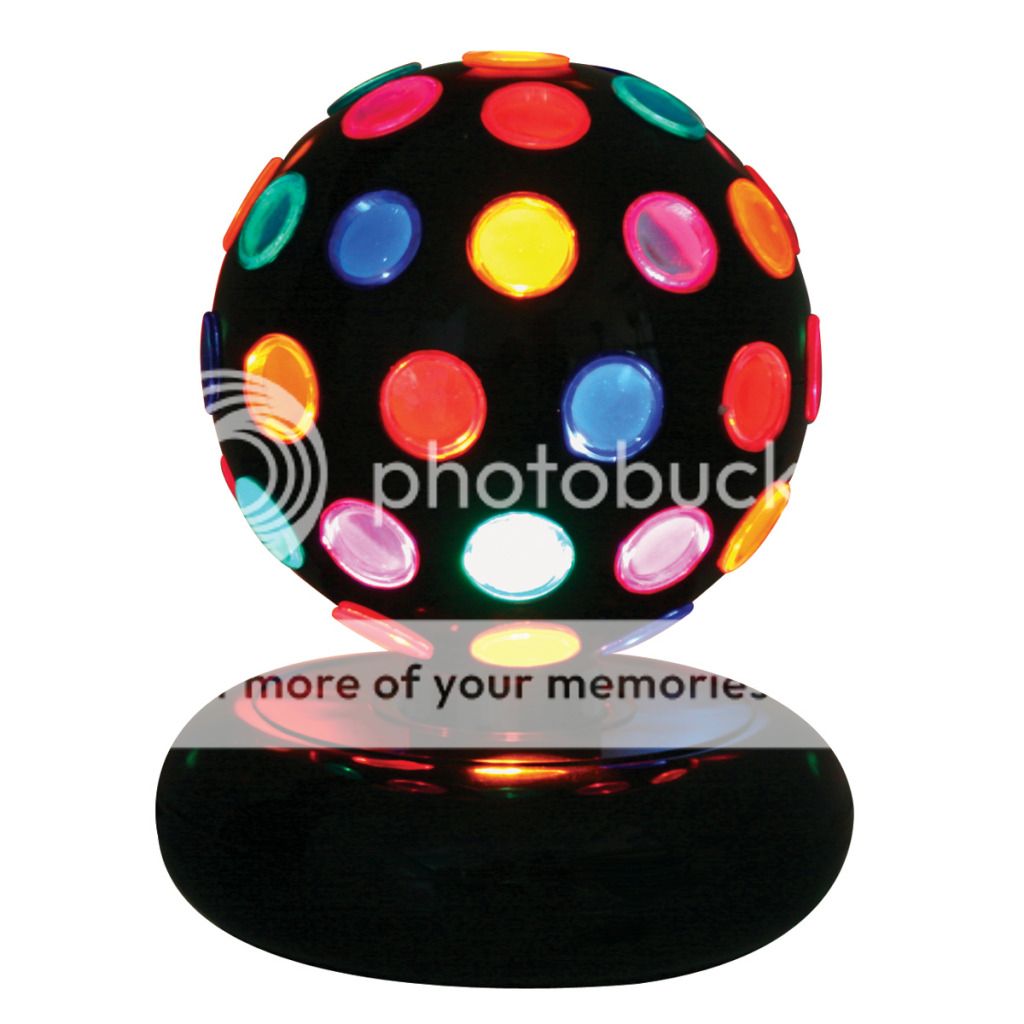 Tabletop Disco Ball Light at Johanna Reed blog